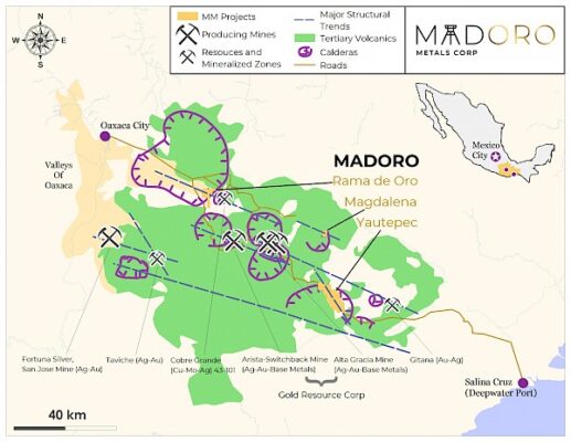 Madoro Metals anuncia descubrimiento minero en Oaxaca - Mining México