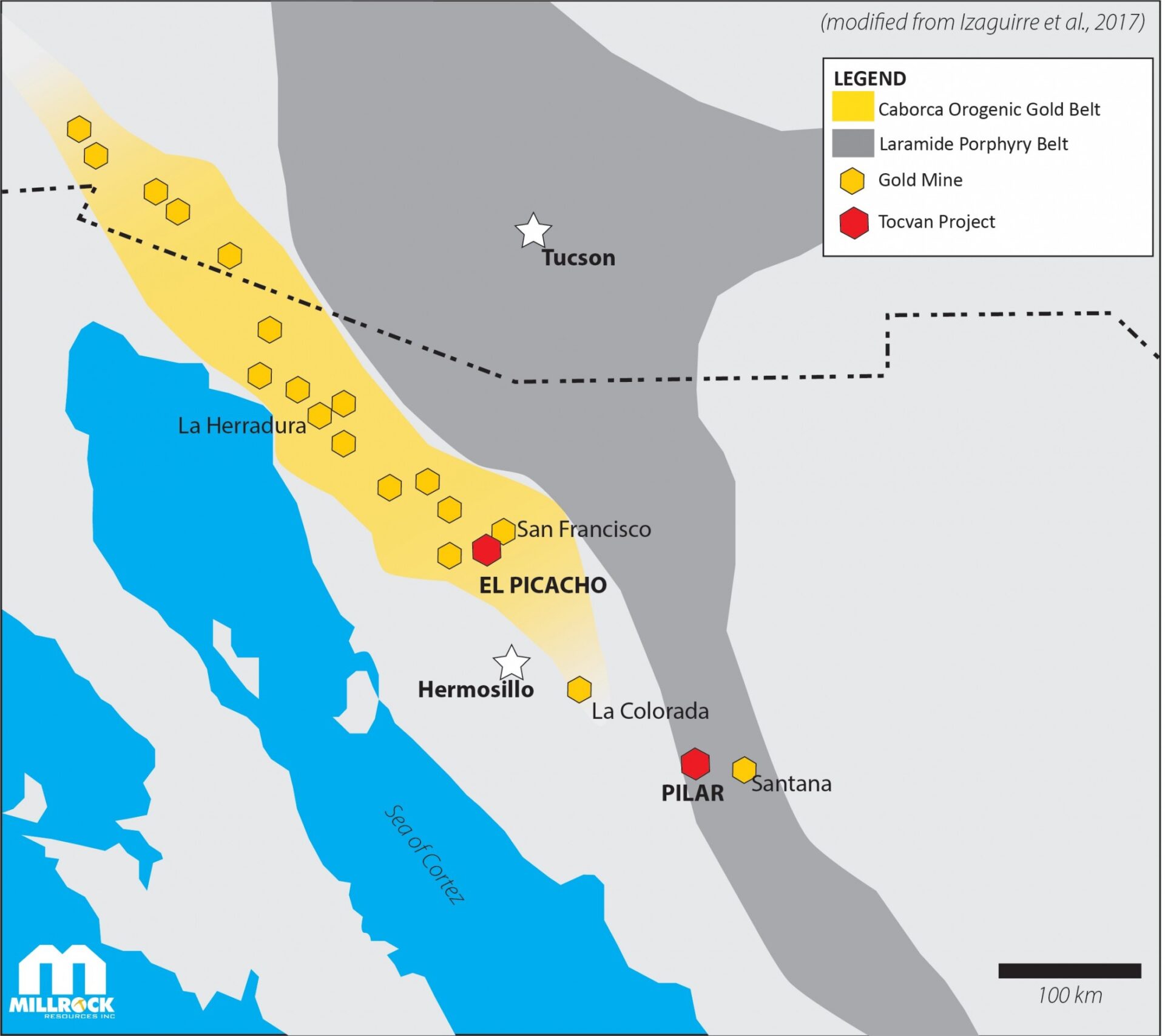 Millrock Resources se une a proyecto El Picacho - Mining México