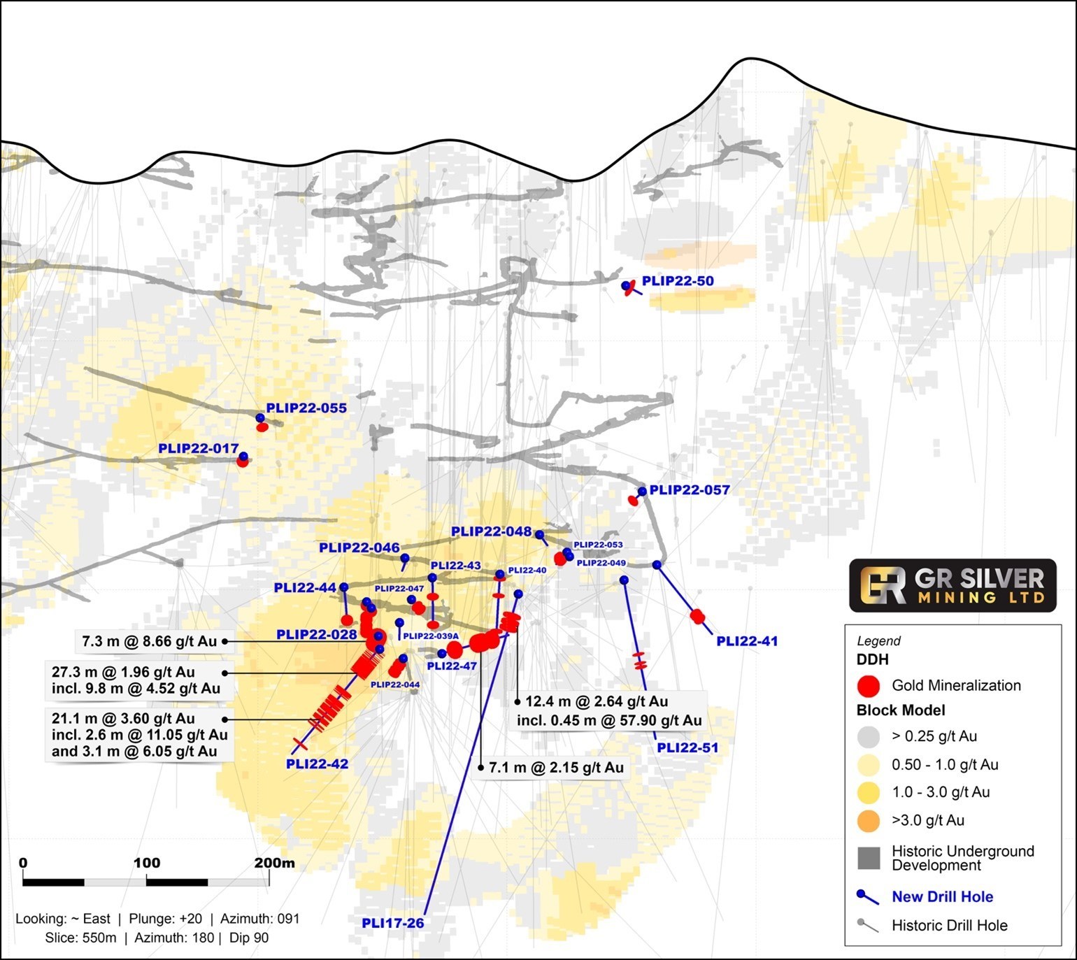 GR Silver Mining intercepta oro de alta ley en Plomosas - Mining México