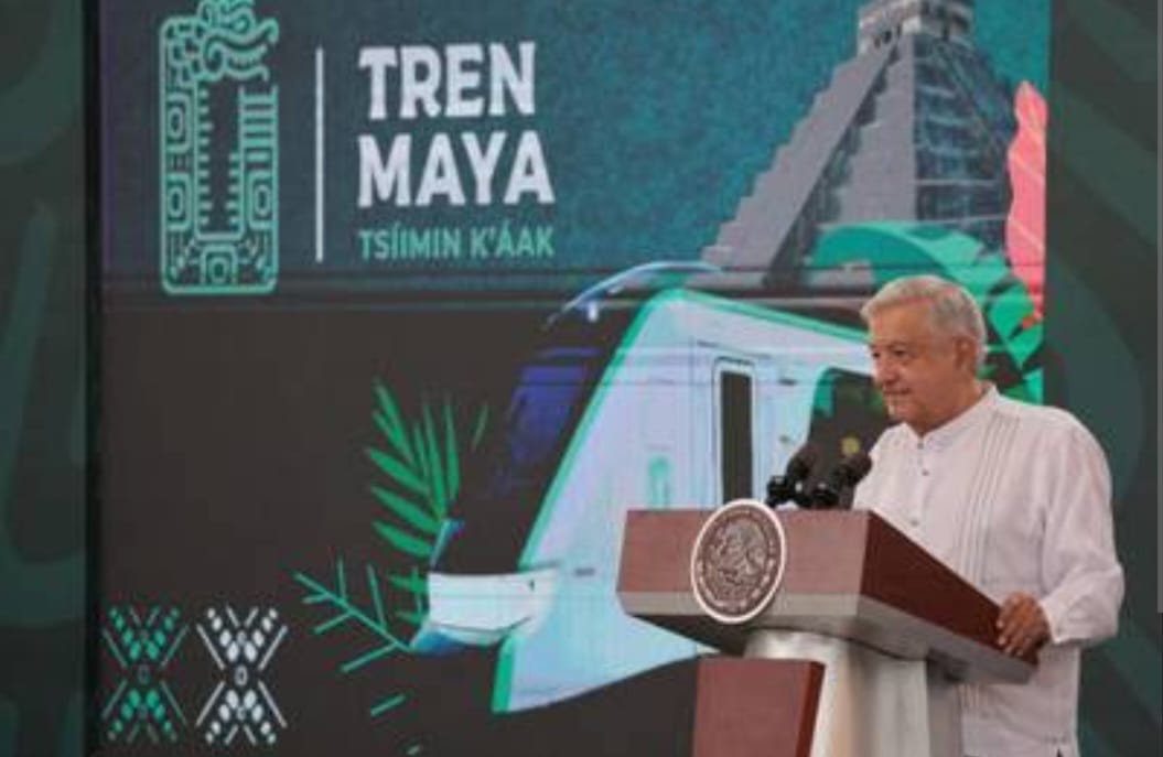 AMLO inaugura primer tramo del Tren Maya - Mining México