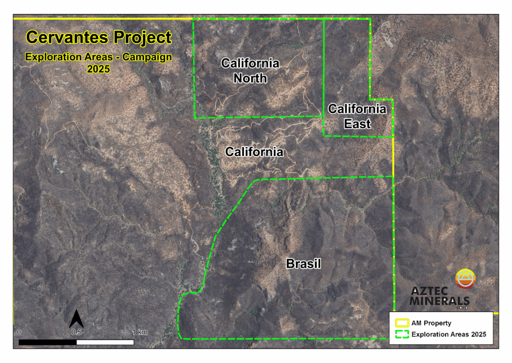 Aztec Minerals inicia programa de exploración en proyecto Cervantes en ...
