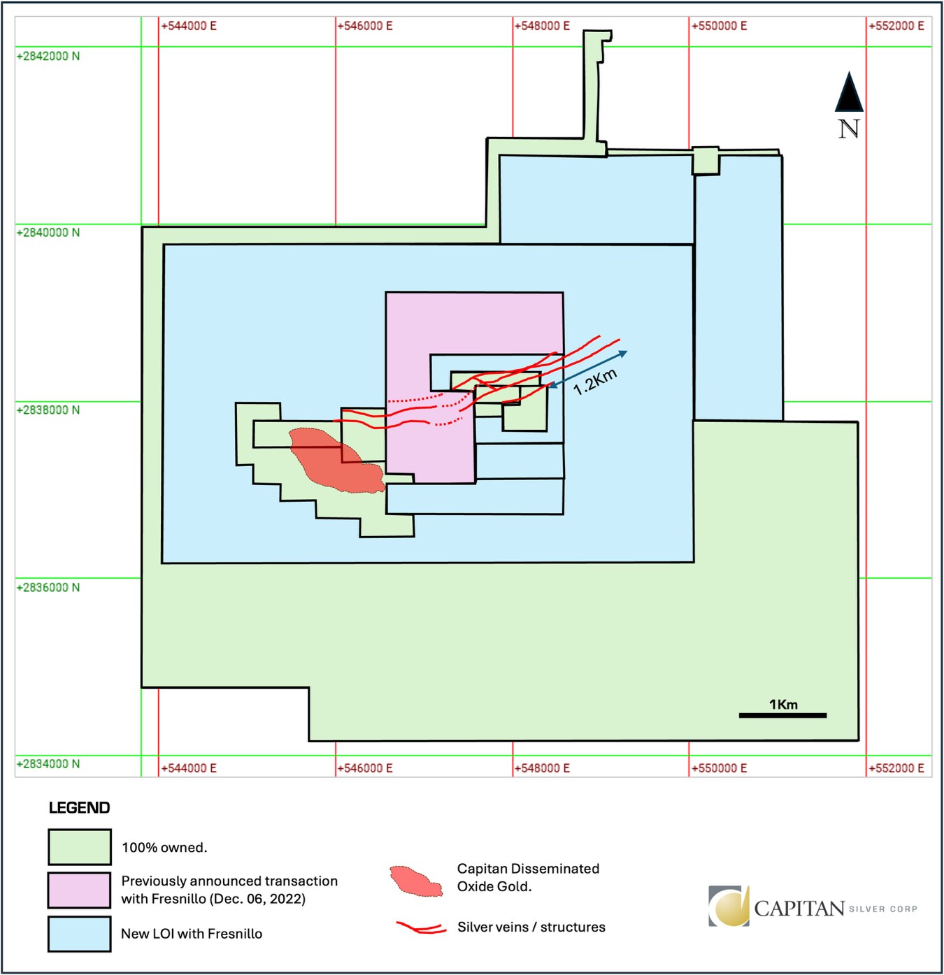 Capitan Silver firma carta para adquirir paquete de tierras cerca del proyecto Cruz de Plata ...