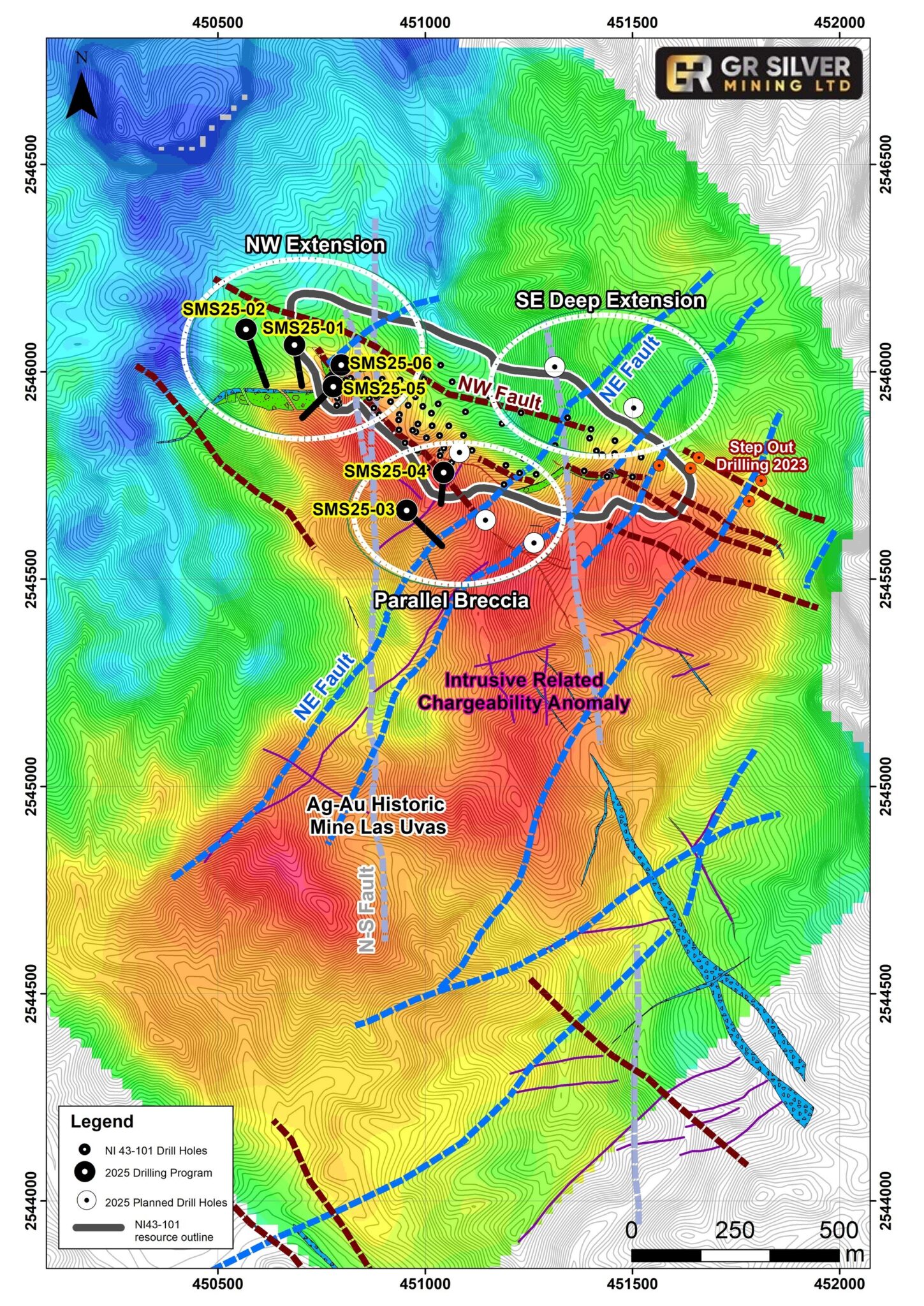 GR Silver Mining amplía la mineralización de plata en Plomosas - Mining México