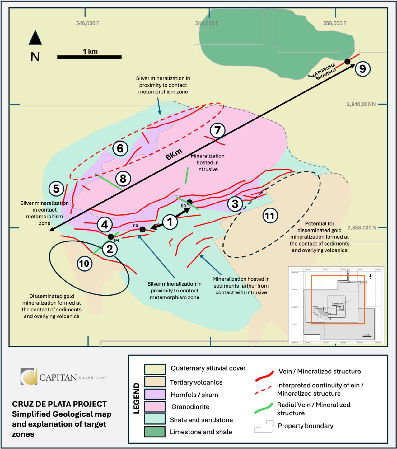 Capitan Silver identifica nuevos objetivos de alta prioridad en Cruz de Plata en Durango ...